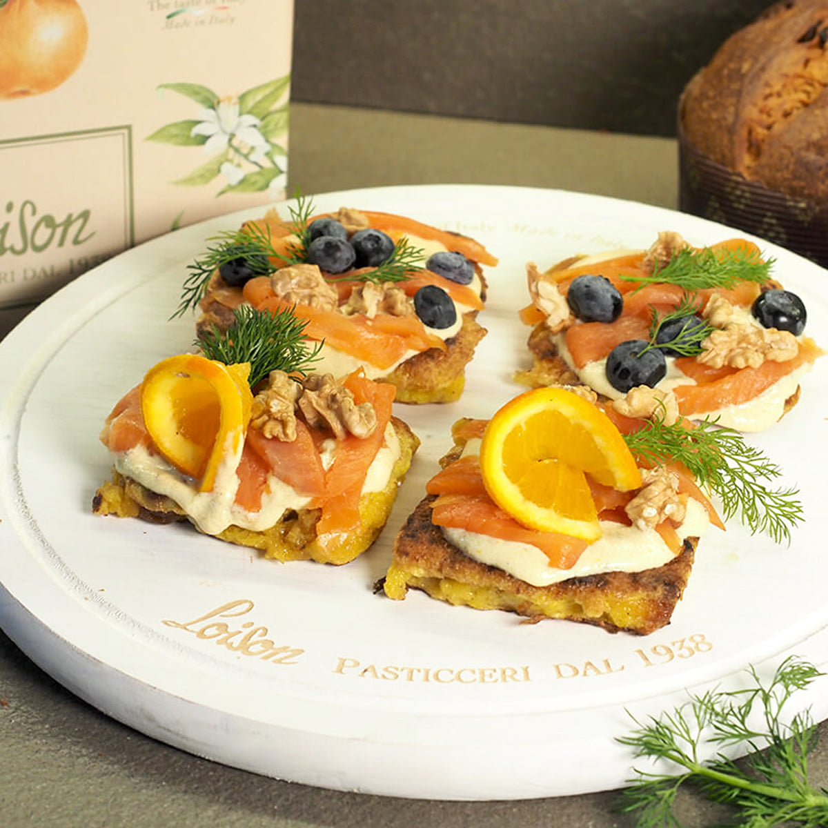 Panettone and Smoked Salmon French Toast – ShopEuraco