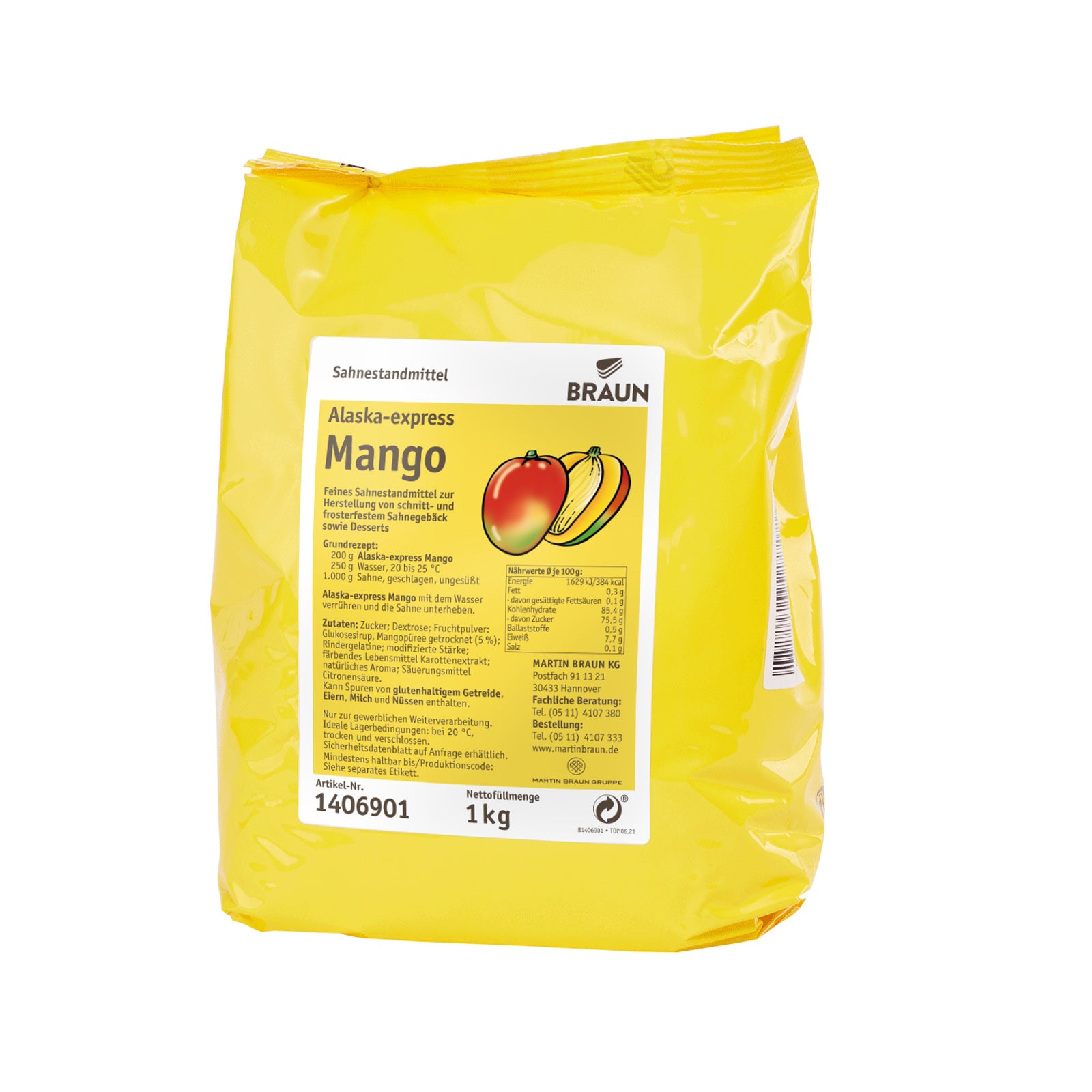 Braun Alaska Express Mango – ShopEuraco