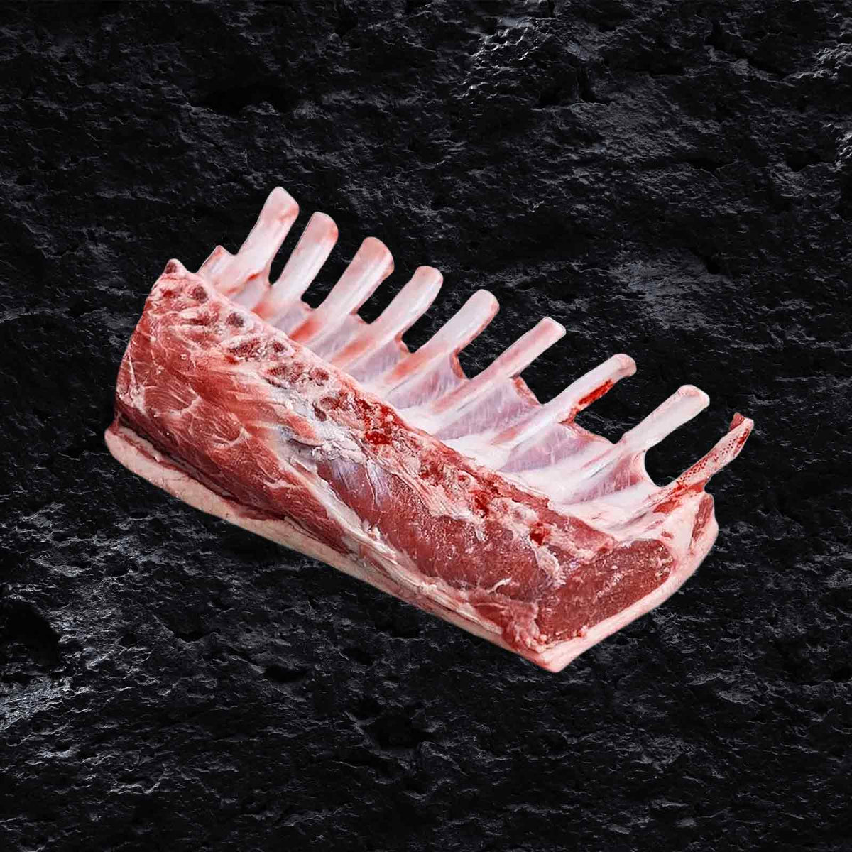 Lamb Rack Frenched Cap On Blade Out Chilled ¤900gm – ShopEuraco