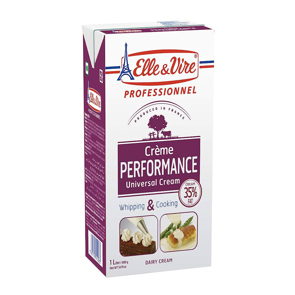 Elle & Vire Performance Universal Cream 35% Fat 1ltr – ShopEuraco