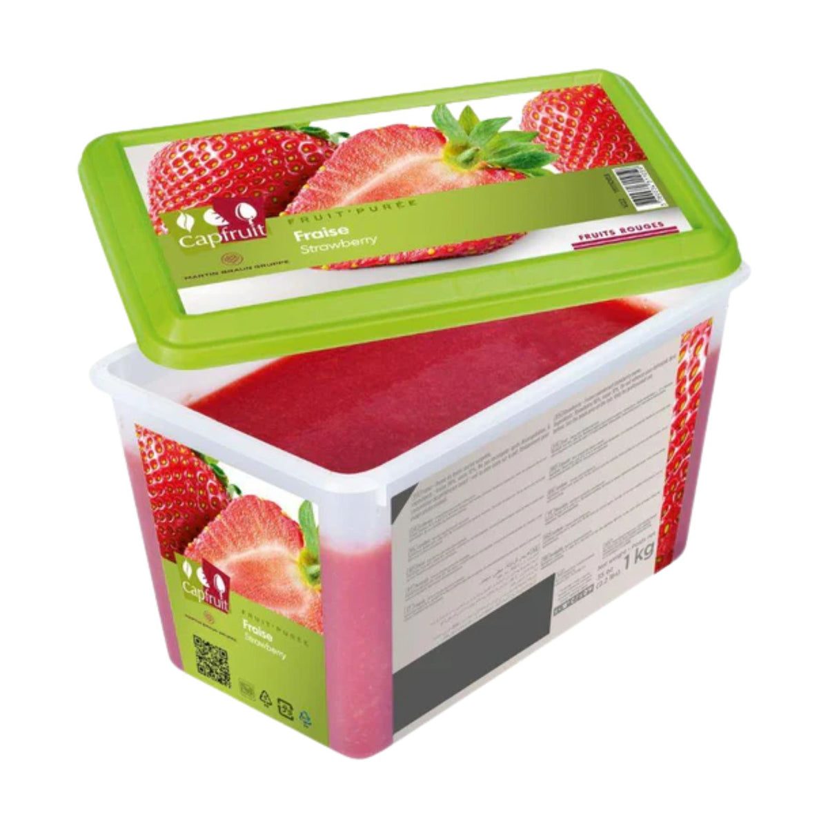 Puree Strawberry 1kg, Frozen – ShopEuraco