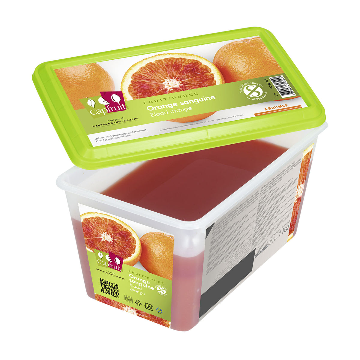 Puree Blood Orange 100% 1kg, Frozen – ShopEuraco