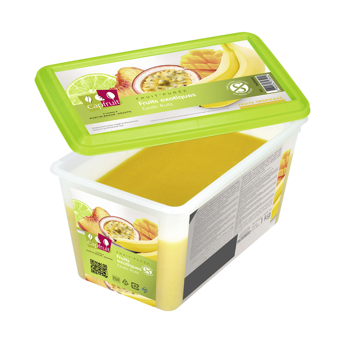 Puree Mixed Exotic Fruit 1kg, Frozen – ShopEuraco