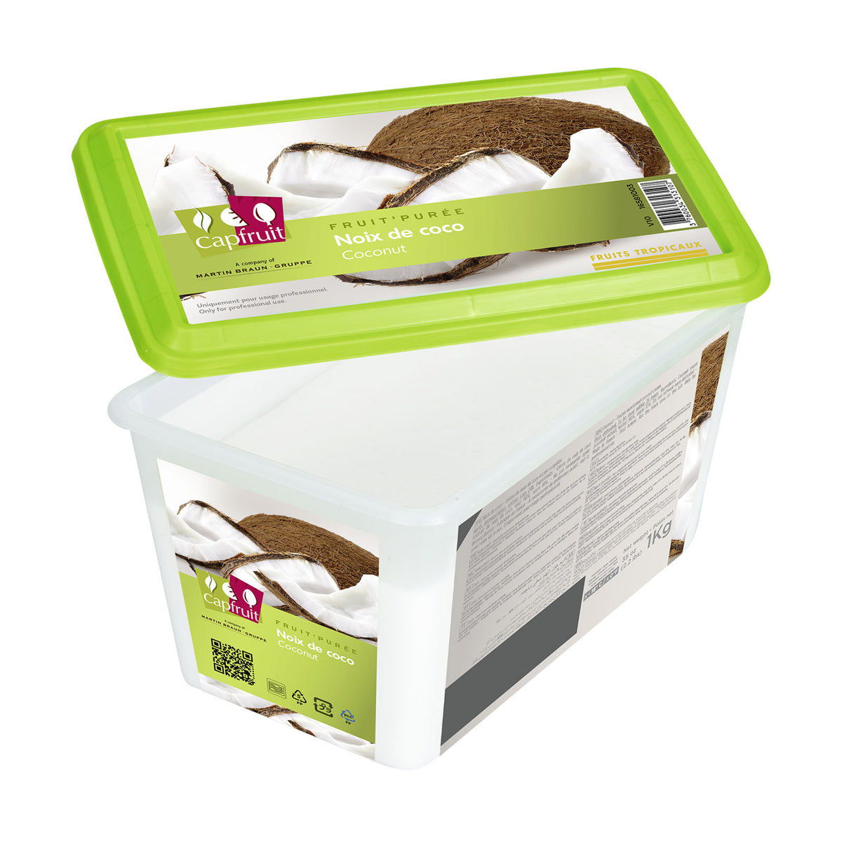 Puree Coconut 1kg, Frozen – ShopEuraco