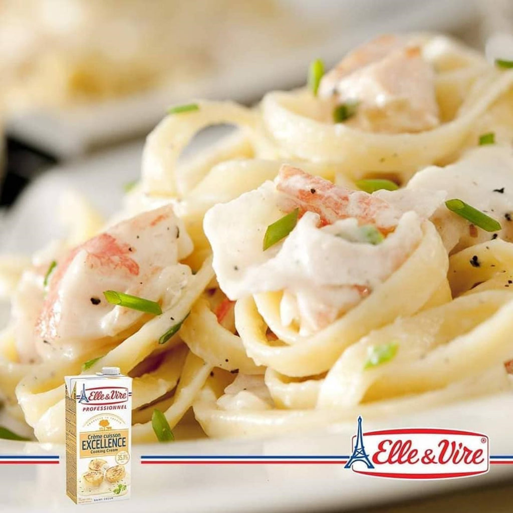 Elle & Vire Excellence Cooking Cream 35% Fat 1ltr – ShopEuraco