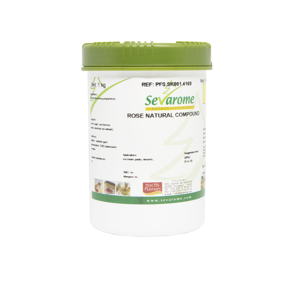 Sevarome Flavouring Paste Rose Natural 1kg – ShopEuraco